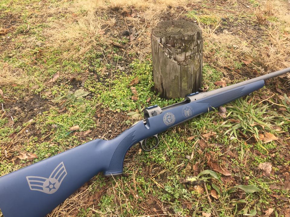 Awesome Air Force Tribute Rifle In 2 Colors - Toms Custom Guns